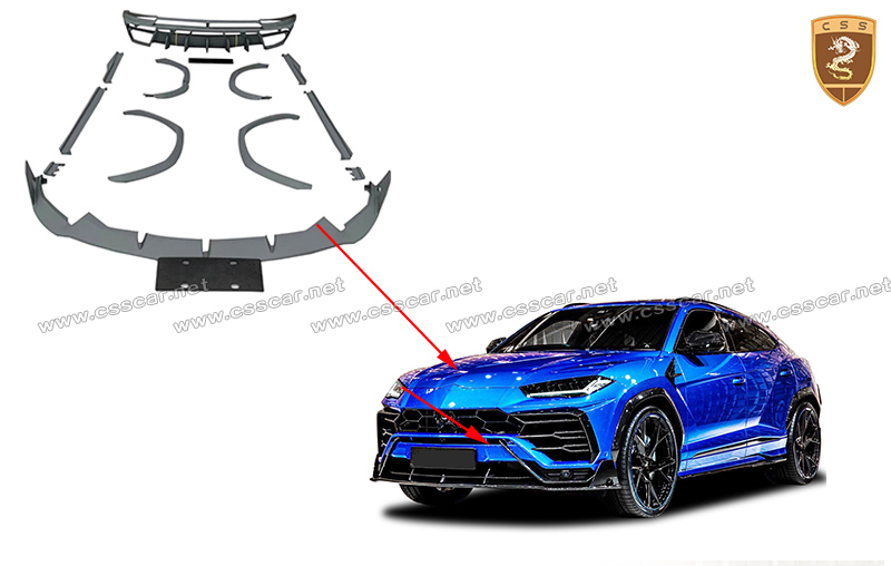 Lamborghini urus modified mansory body kit