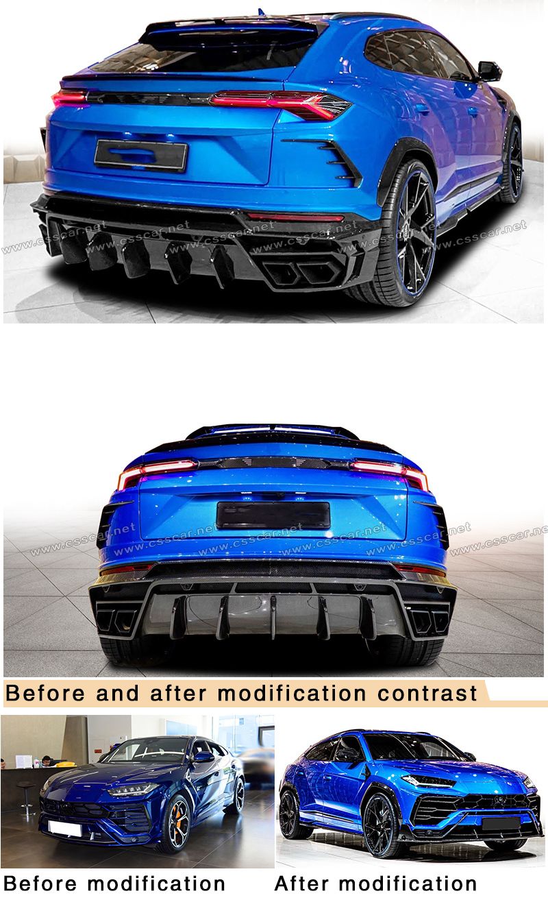 Lamborghini urus modified mansory body kit