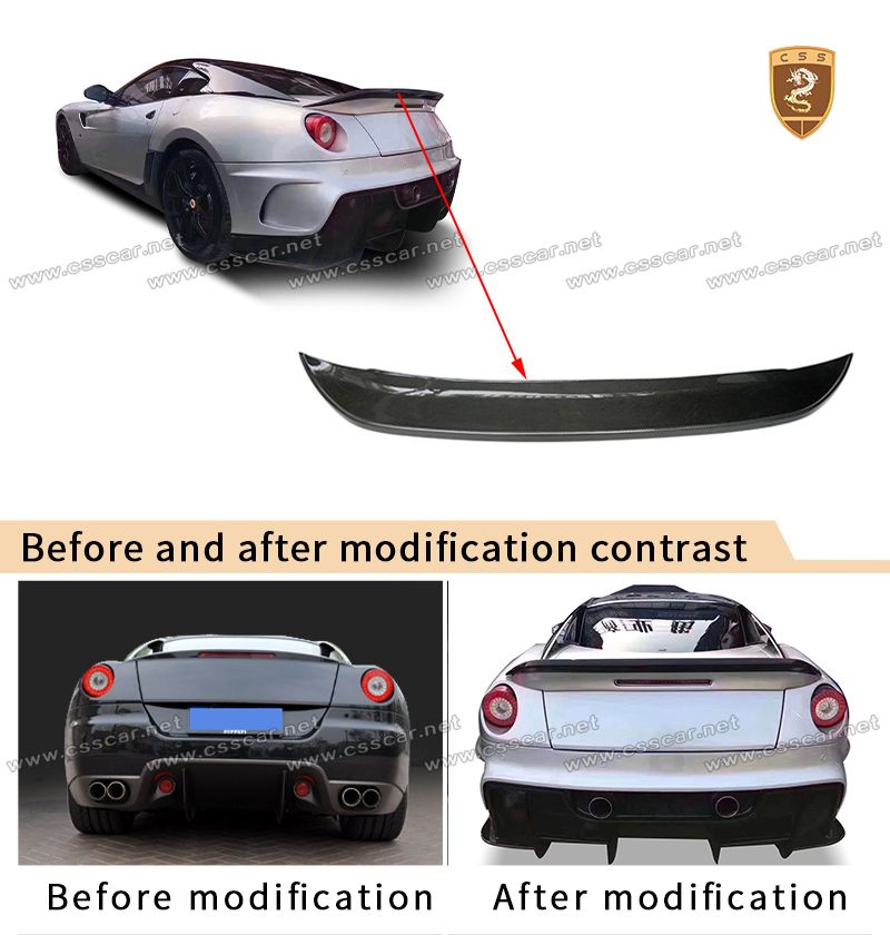 Ferrari 599-V carbon spoiler