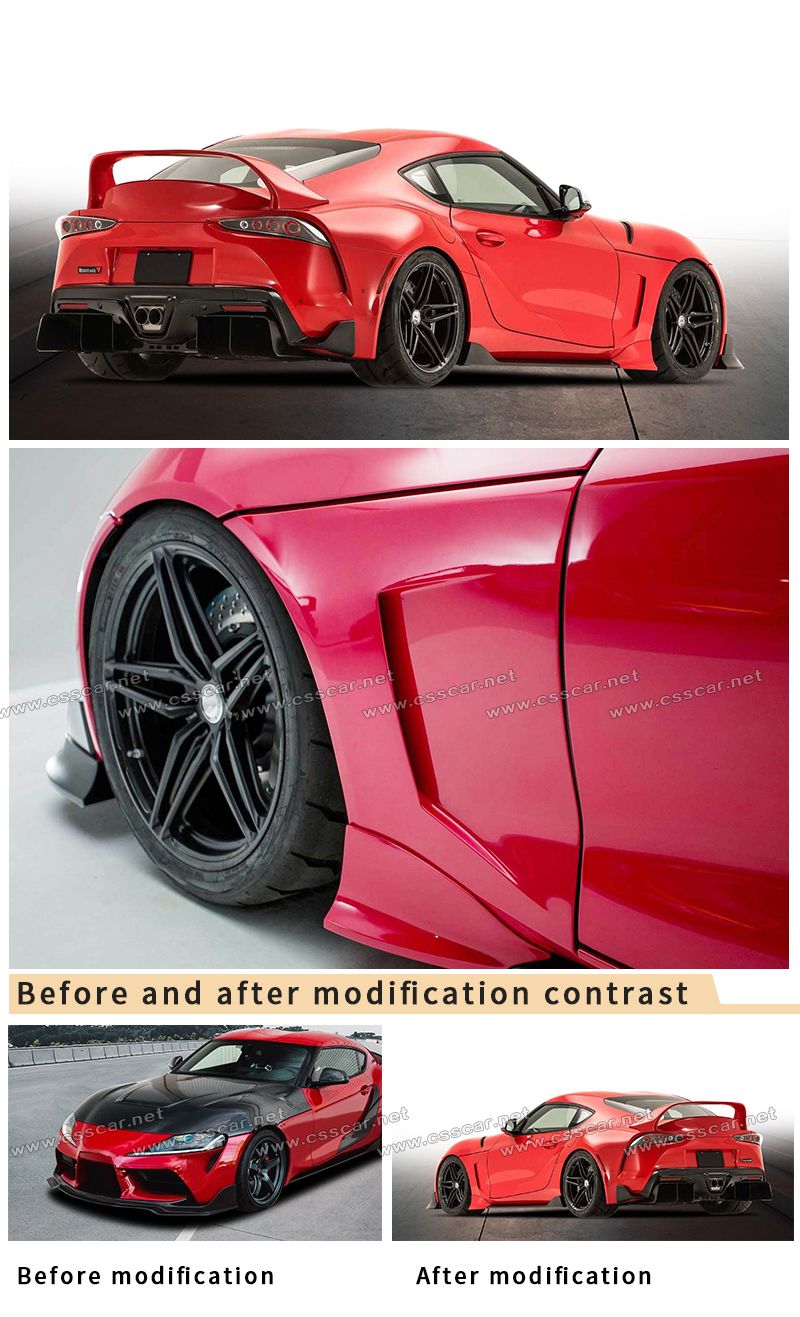 Toyota Supra A90 fenders