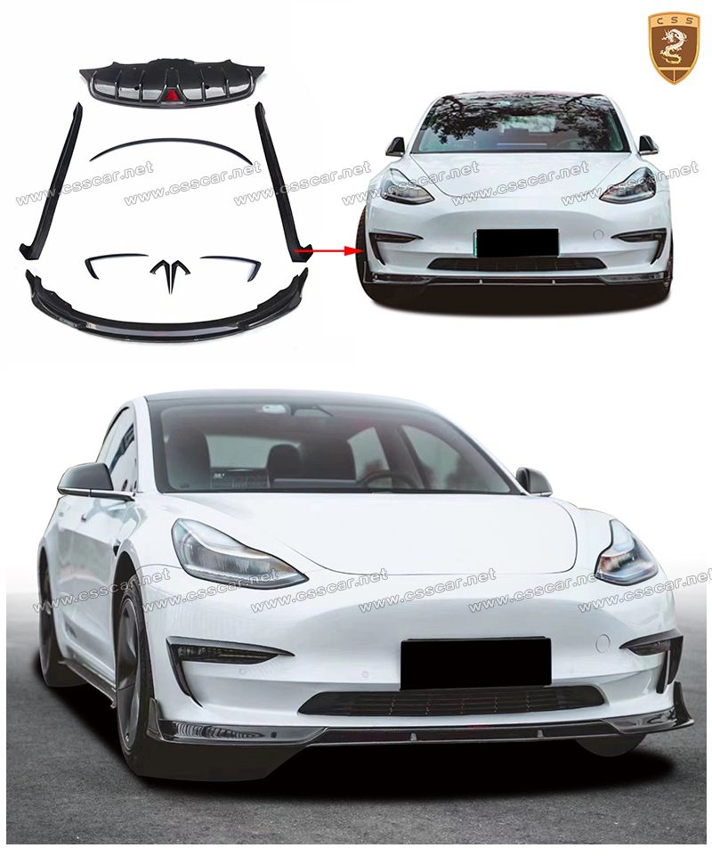 Tesla model3 modified cmt body kit