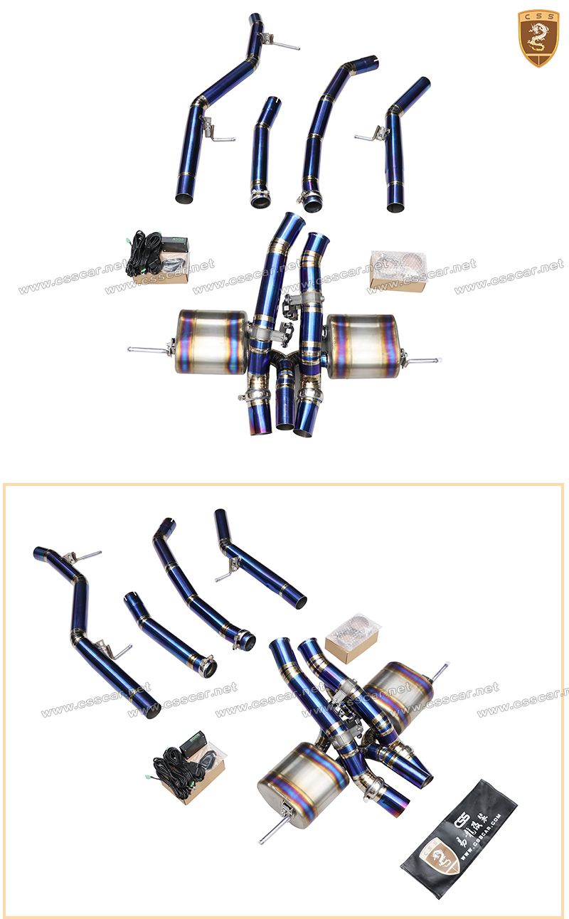 Lamborghini URUS-mansory titanium alloy exhaust