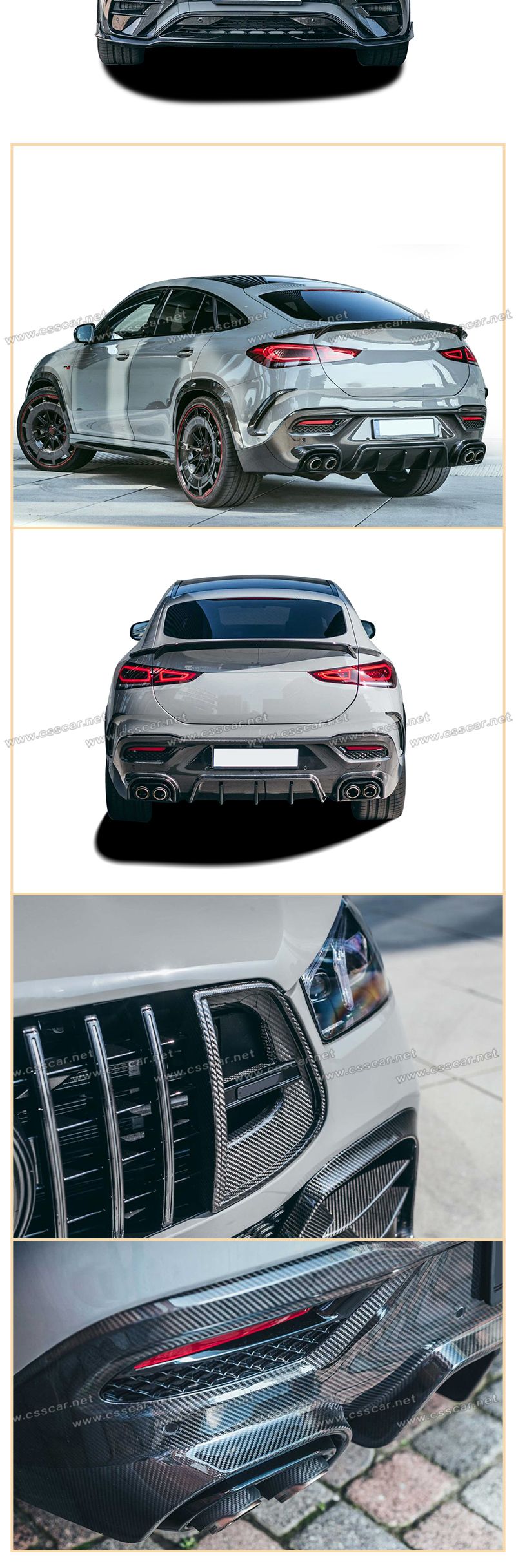 Benz new GLE350 450 63 Coupe modified brabus