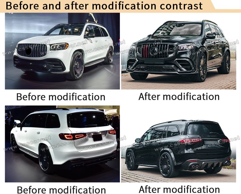 New Benz GLS63AMG X167 modified Brabus 900 body kit