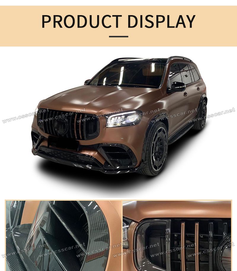 New Benz GLS63AMG X167 modified Brabus 900 body kit
