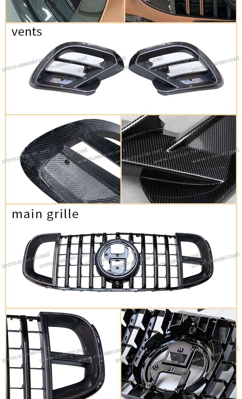 New Benz GLS63AMG X167 modified Brabus 900 body kit