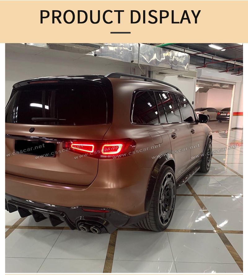 New Benz GLS63AMG X167 modified Brabus 900 body kit