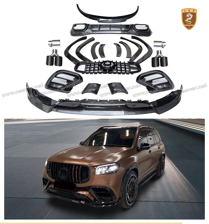 New Benz GLS63AMG X167 modified Brabus 900 body kit