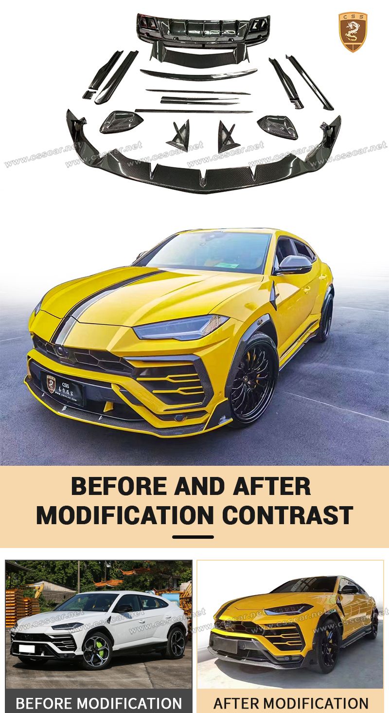 Lamborghini urus modified mansory body kit