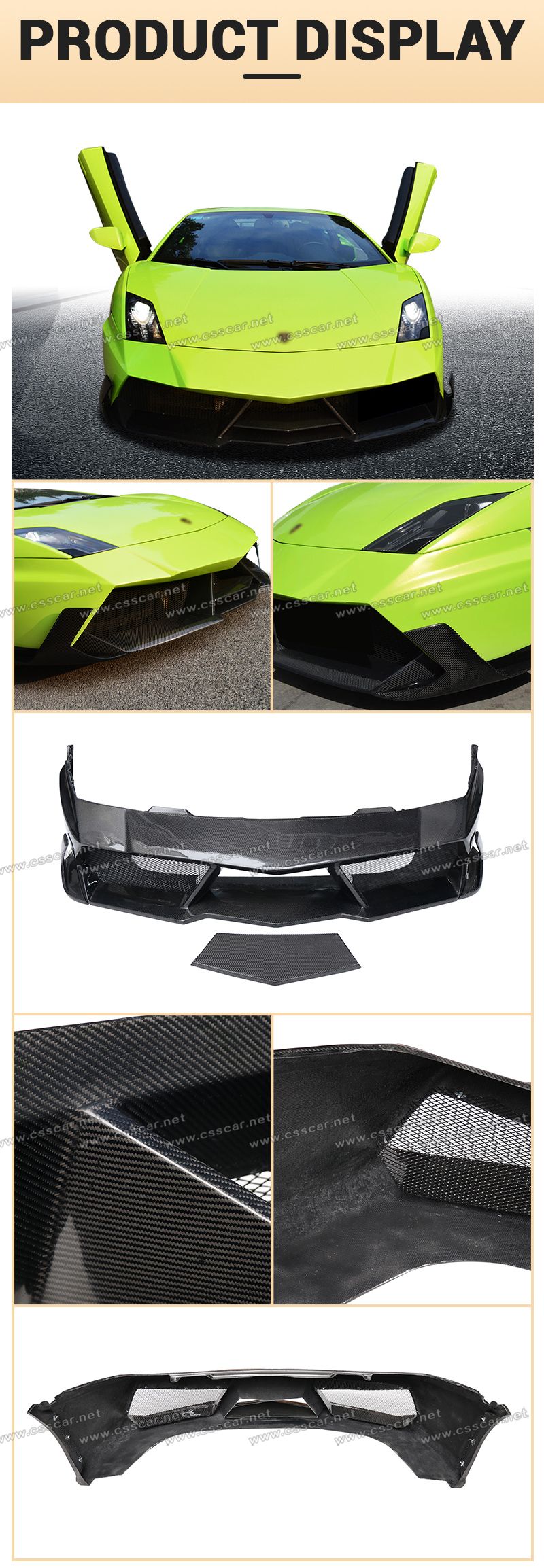 Lamborghini Gallado modified DarwinPRO body kit