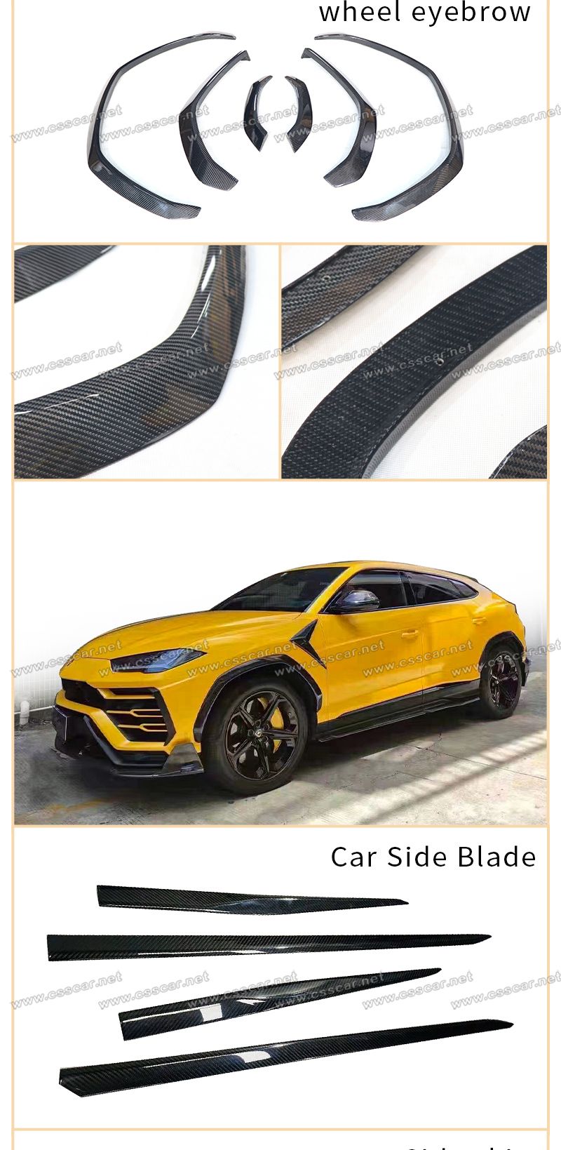Lamborghini urus Update mansory soft body kit