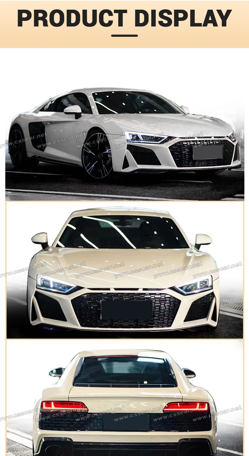 16-21 Audi R8 old to new PP body kit