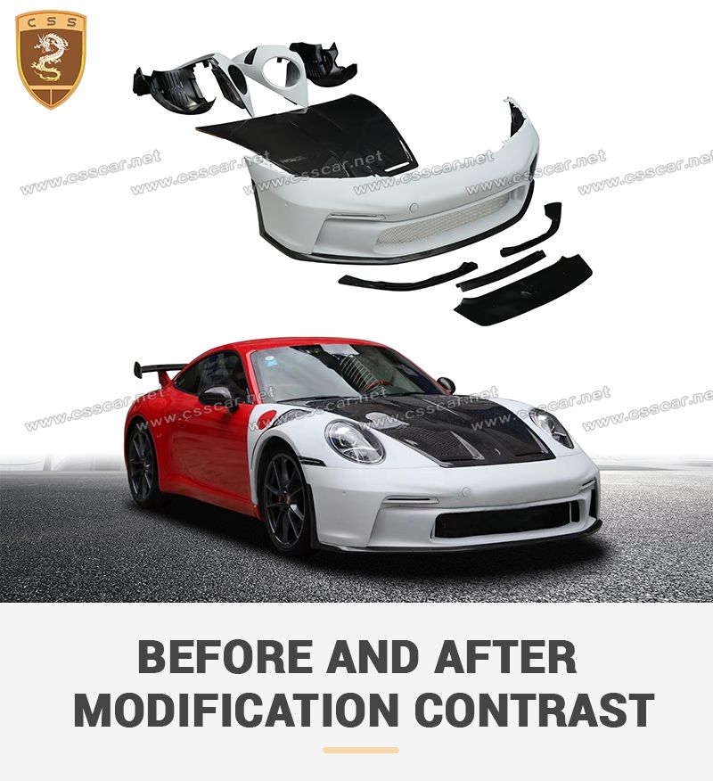 For Porsche 991 update 992 body kit