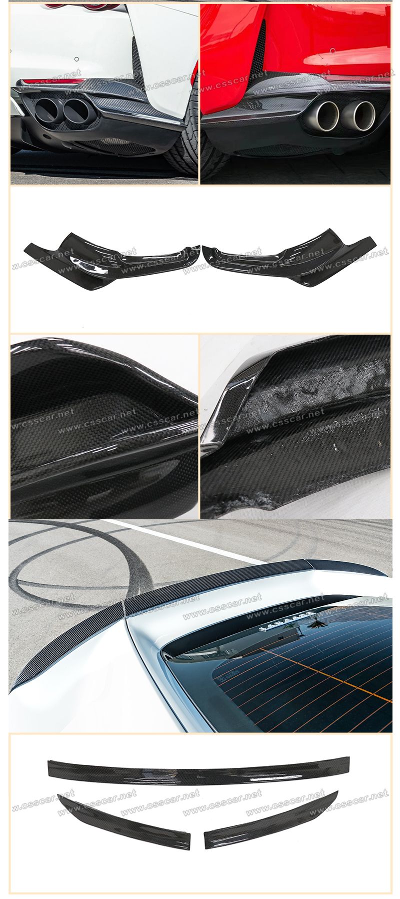 Ferrari 812 modified novitec carbon fiber body kit