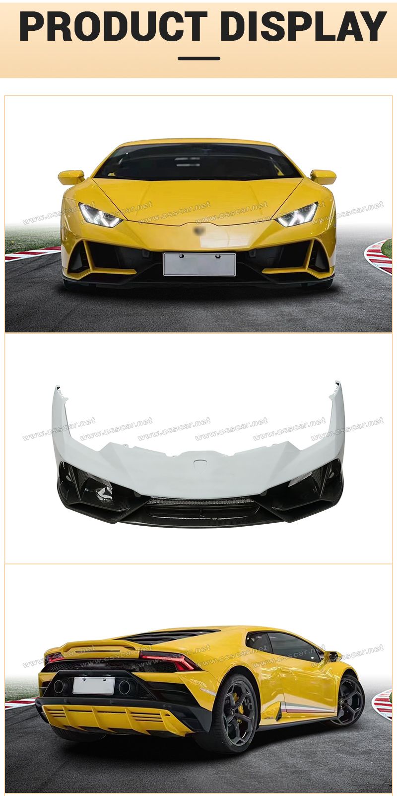 Lambroghini Huracan EVO Old Upgrade To New Body Kit