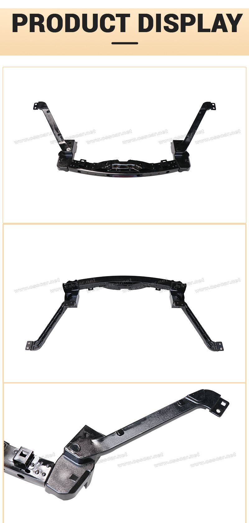 New Arrival OEM radiator frame For Maserati MSLDV6 673002137