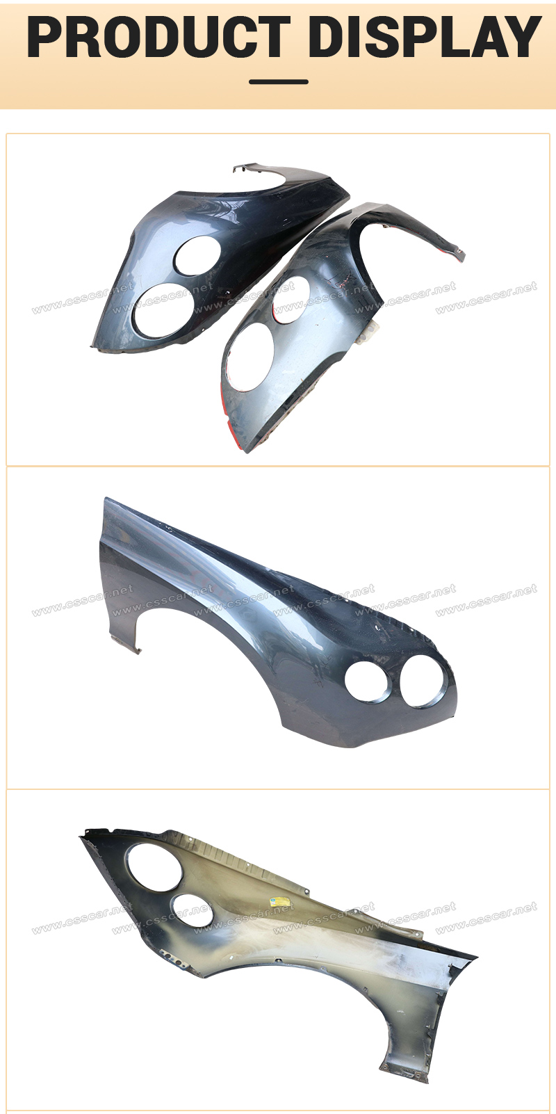 For Bentley continental gt fenders