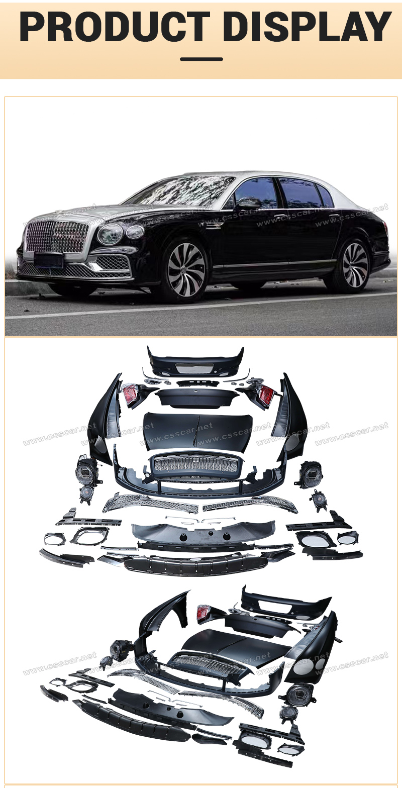 For Bentley flying spur old to new 22 body kit
