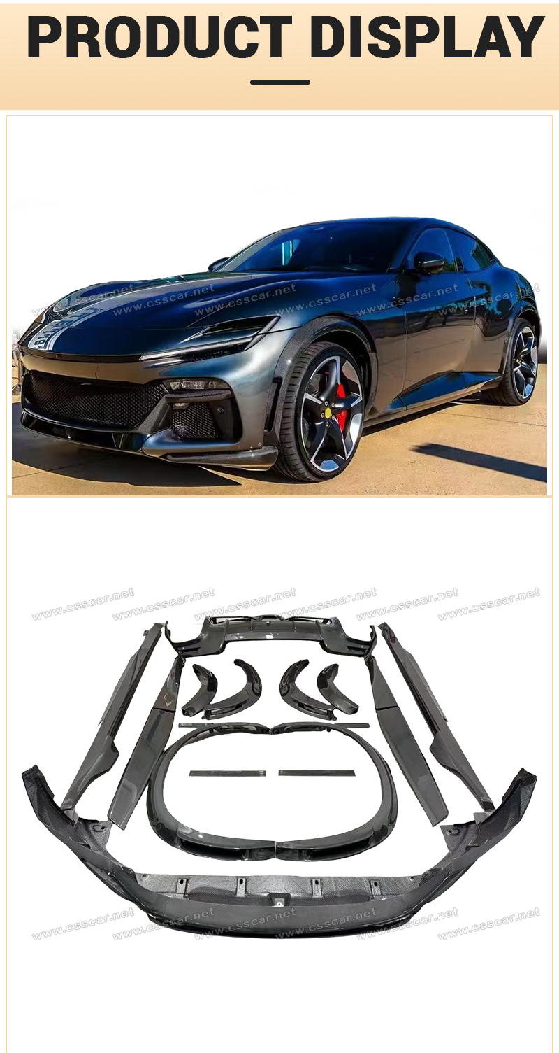 For Ferrari purosangue FUV OEM style body kit
