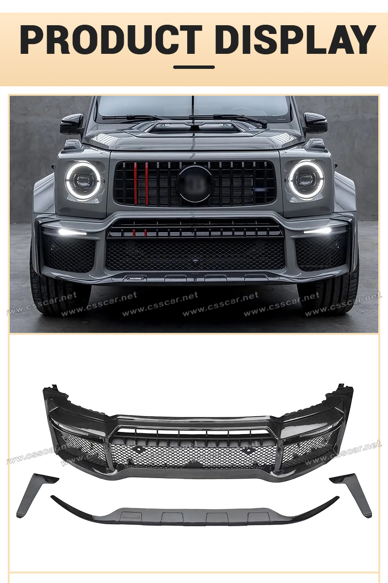 For Mercedes-benz G-Class W465 G350 G500 G63 update G800 BB body kit