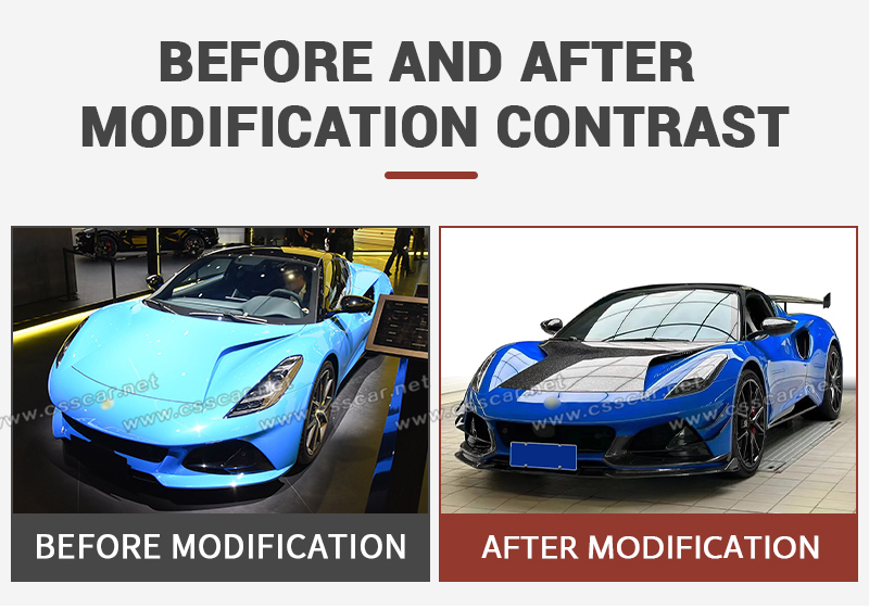 For Lotus EMIRA MK style hood
