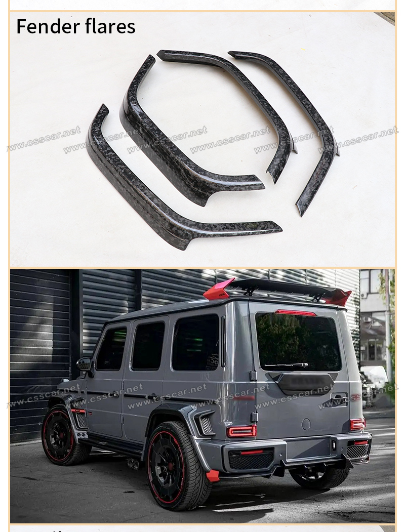 For Mercedes-benz G-Class w464 G900 BB style body kit