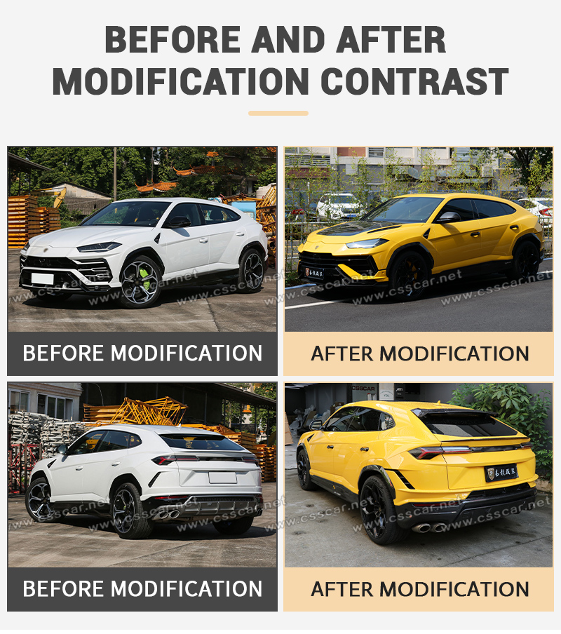 For Lamborghini URUS old to new PM style body kit