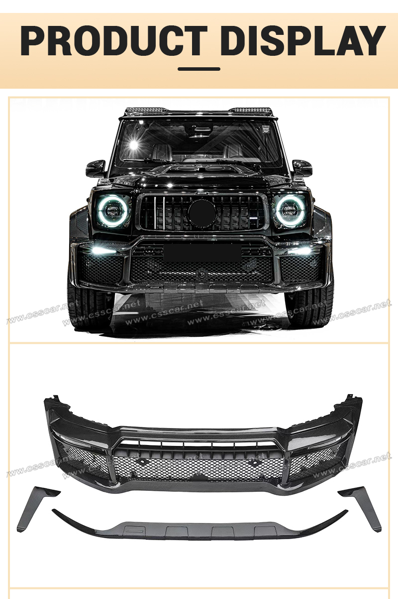 For 2025 Mercedes-Benz G-Class w465 BB g800 style body kit
