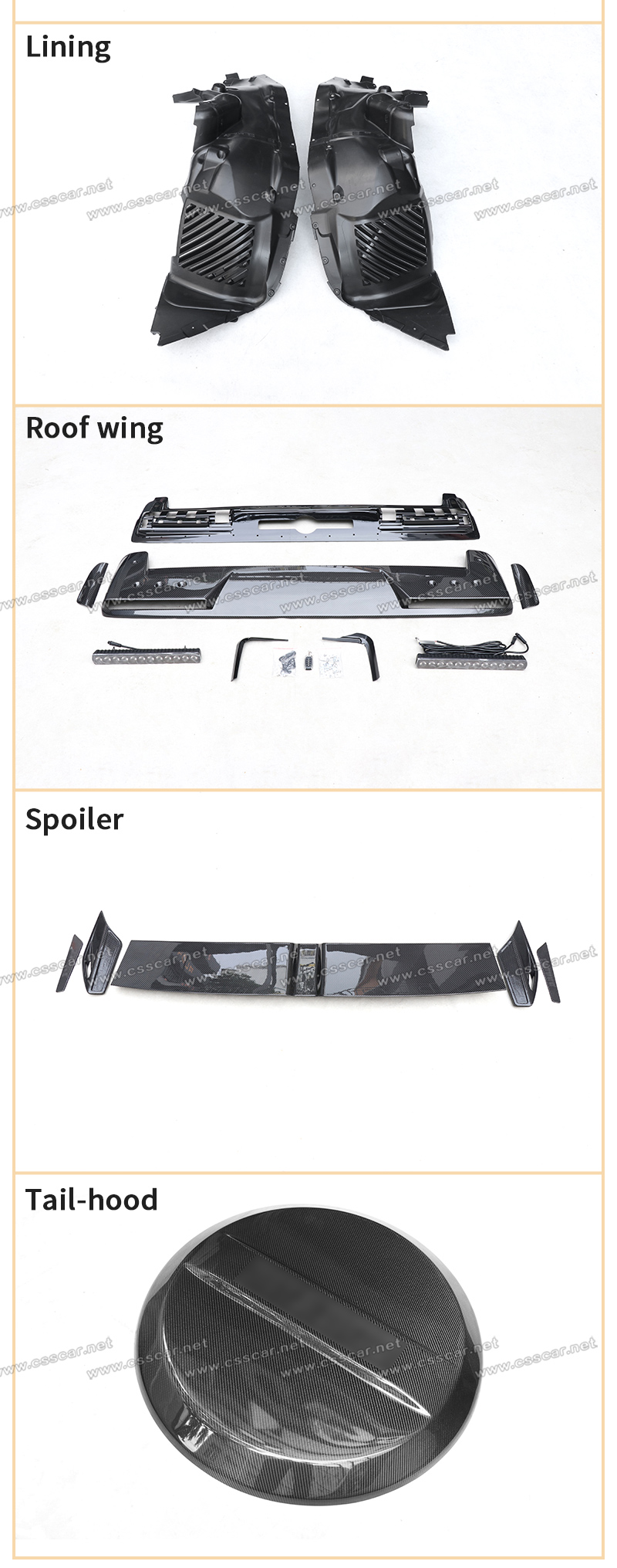 For 2025 Mercedes-Benz G-Class w465 BB g800 style body kit