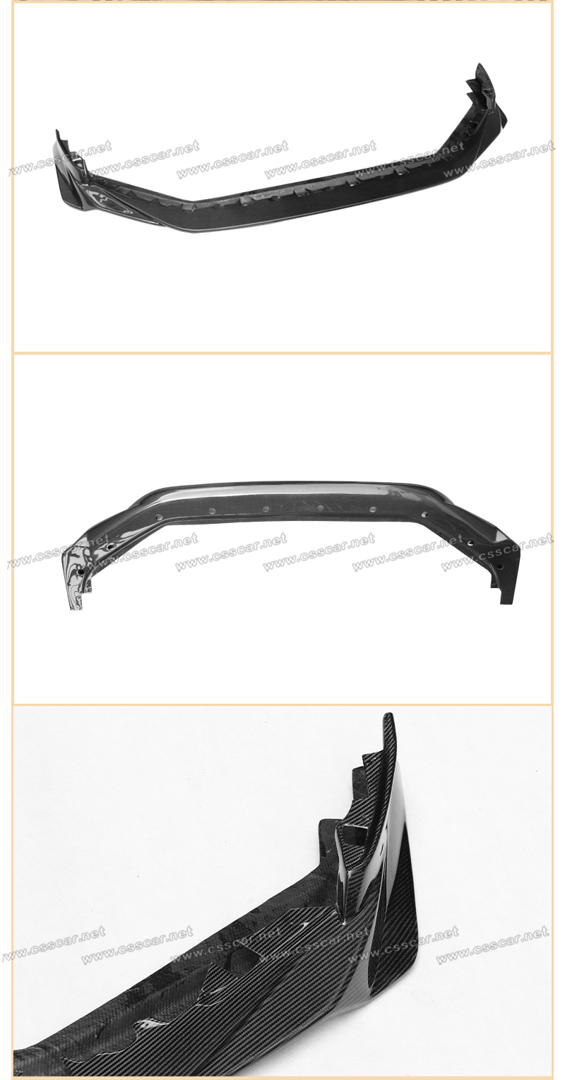For Nissan GTR 35 Varis style front lip