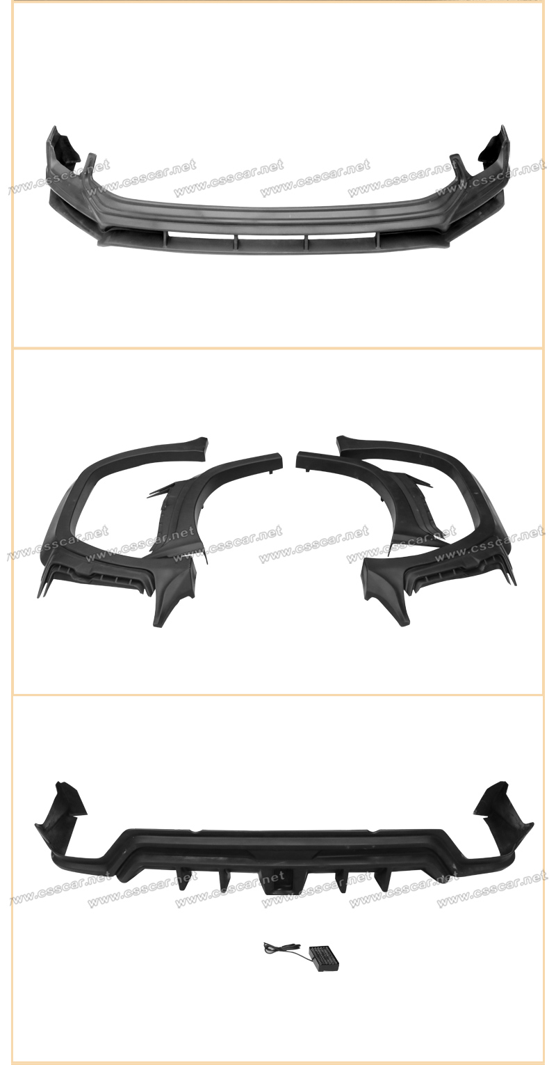 For Lexus LX600 update wald body kit