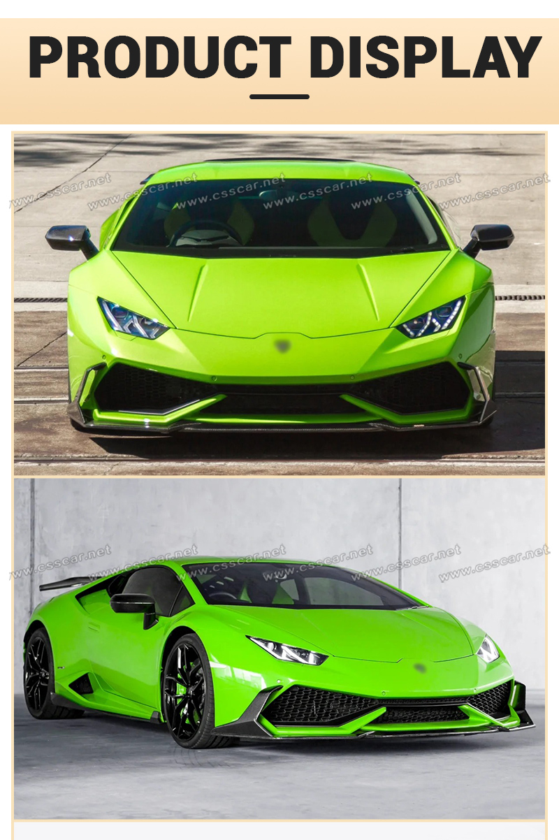For Lamborghini huracan DMC style front lip