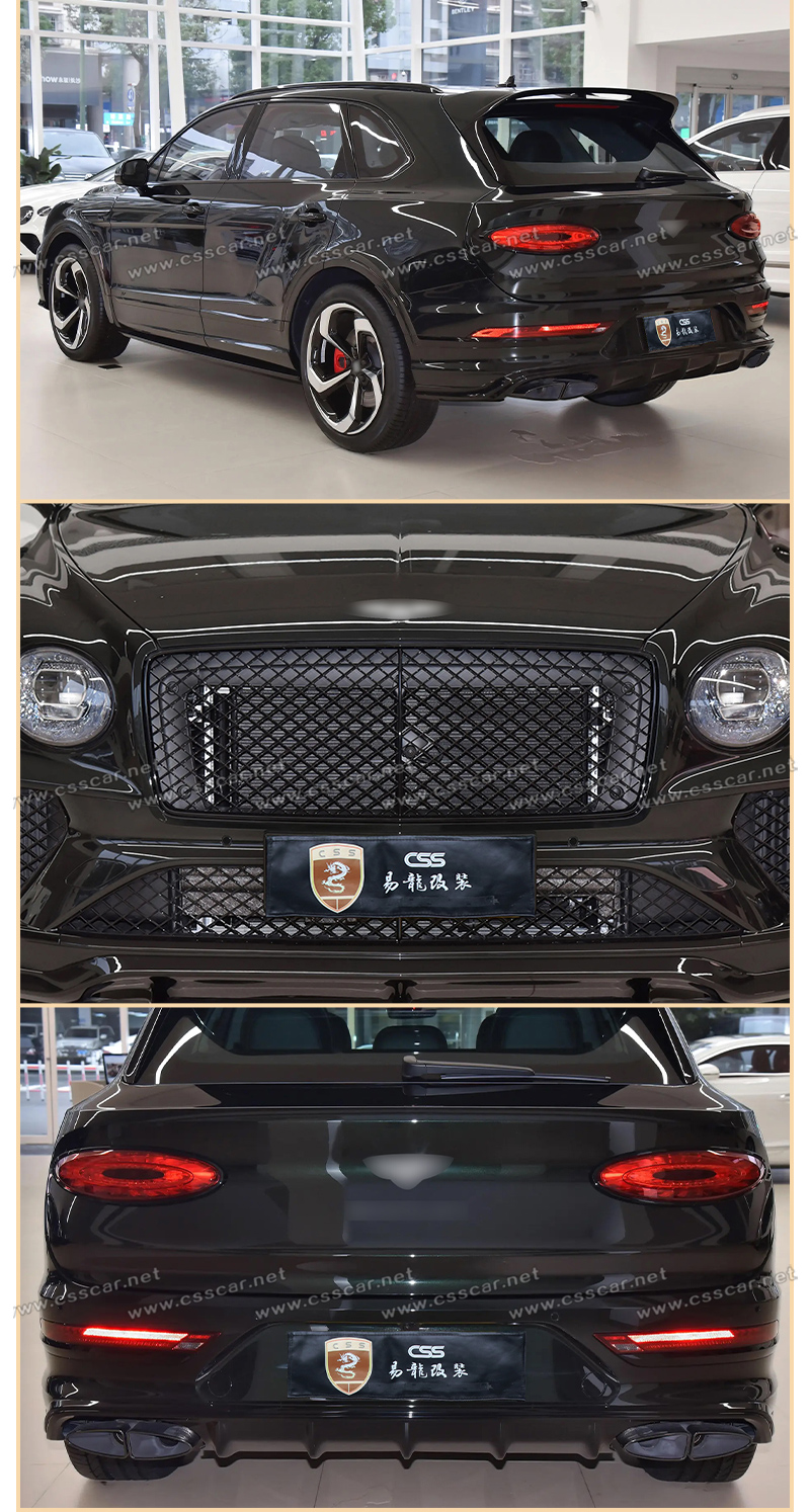 For Bentley bentayga old to new style body kit